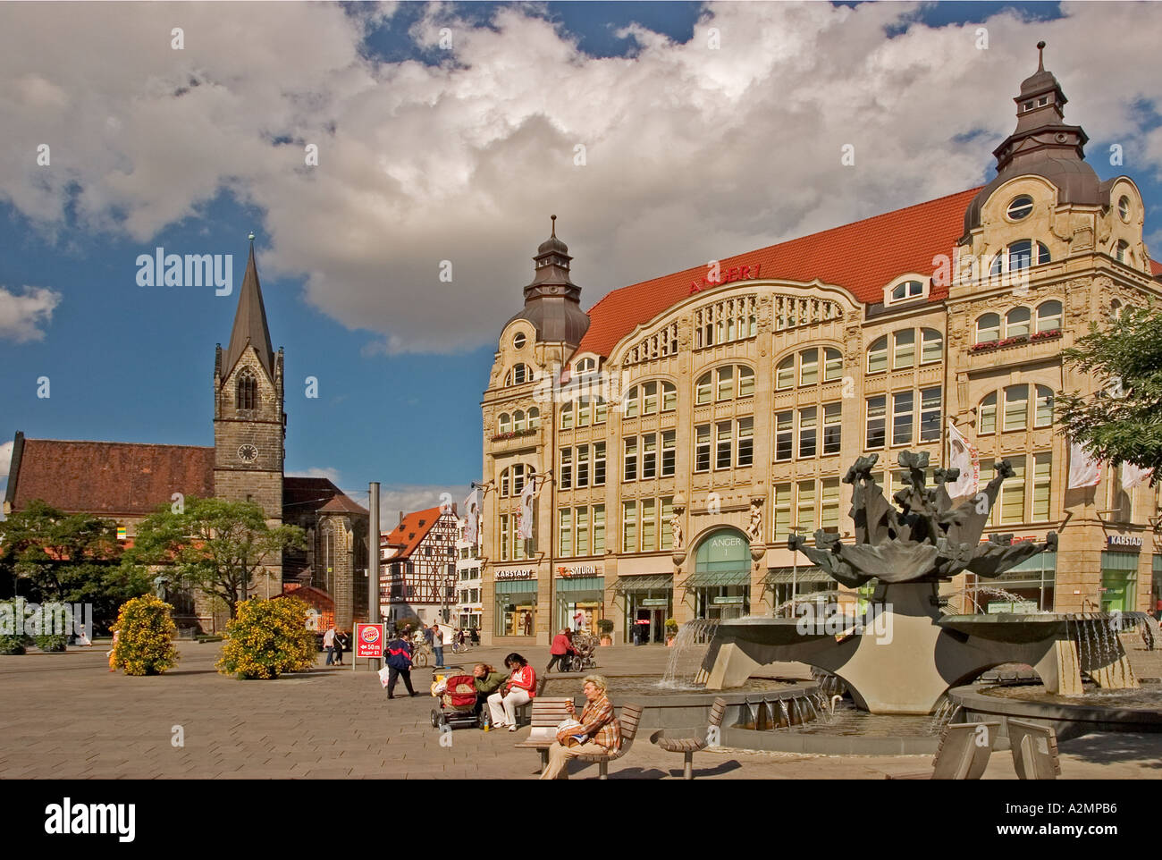 BRD Germany Thüringen Free State Thüringen Erfurt City of University ...
