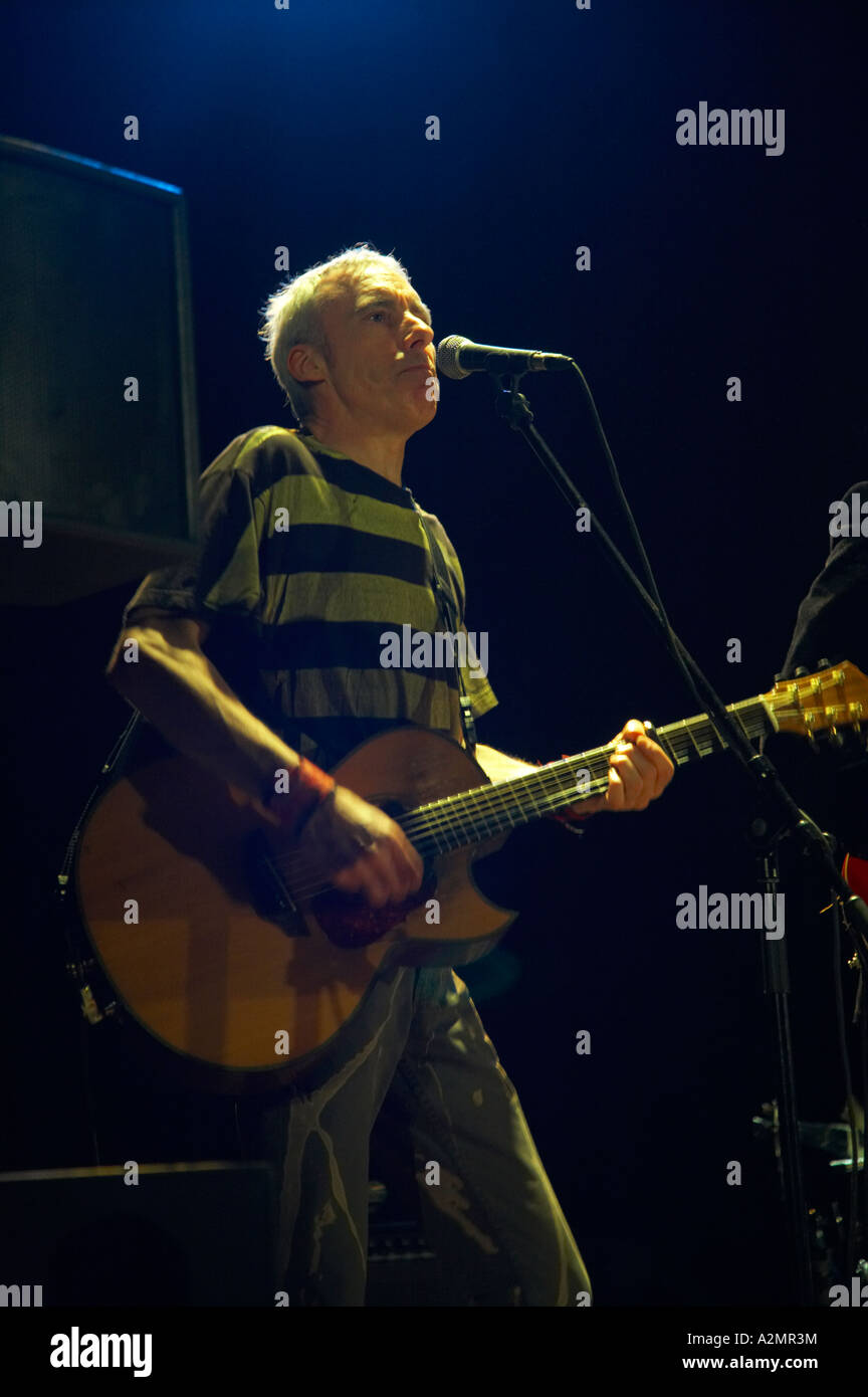TV Smith formerly of the punk group the Adverts performing at TR party ...