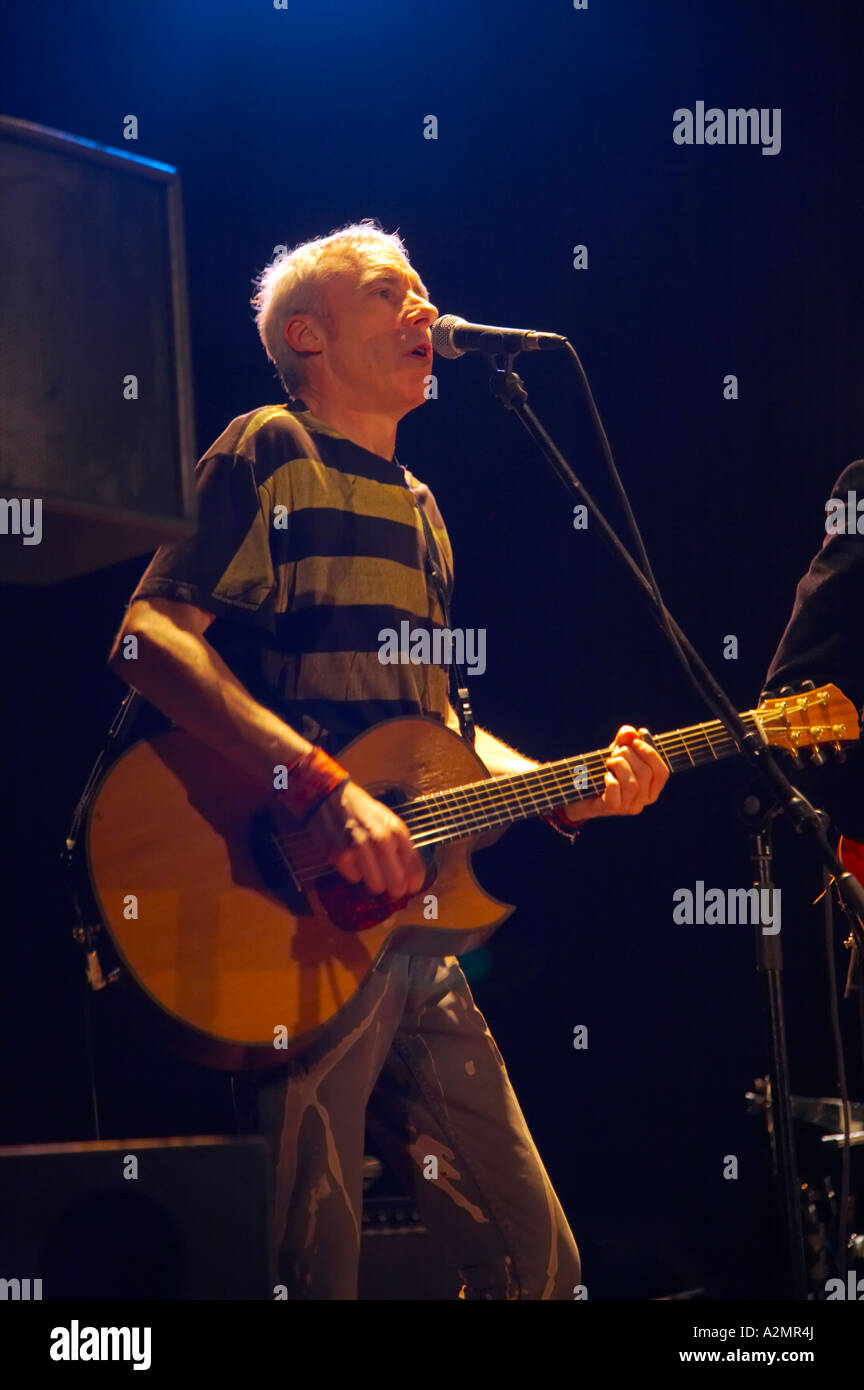 TV Smith formerly of the punk group the Adverts performing at TR party ...