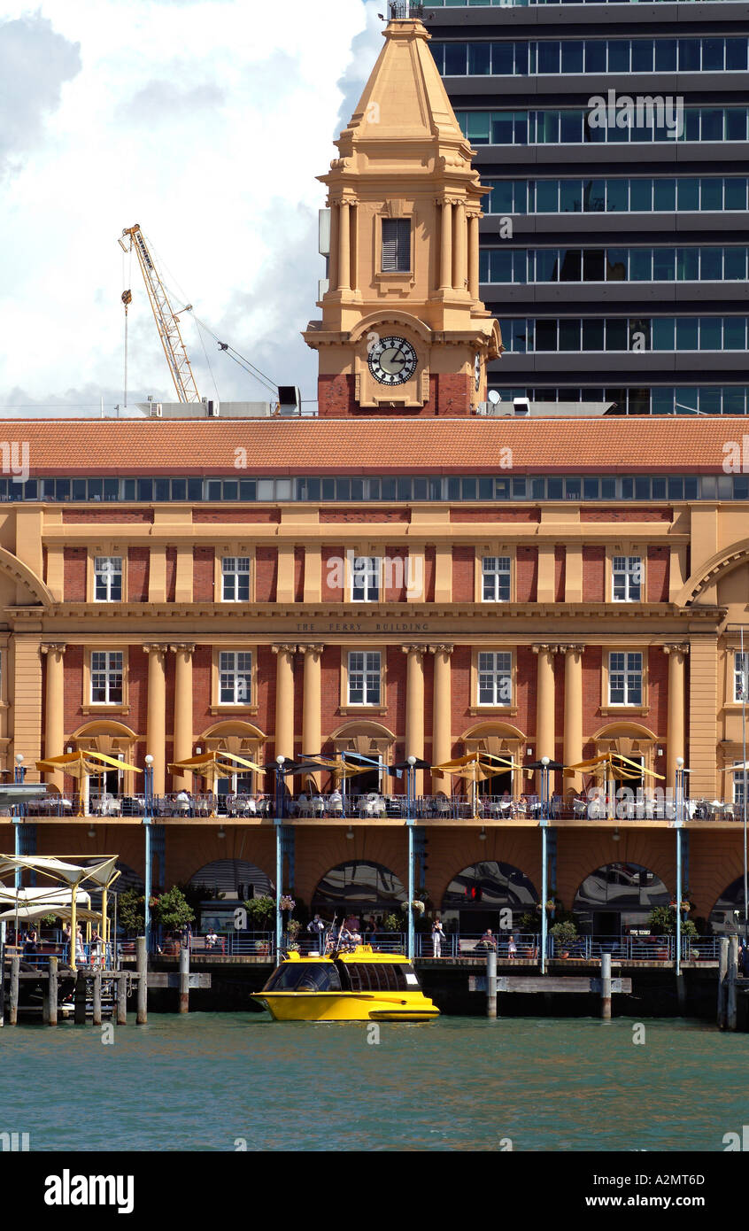 Ferry Building Quay Street Auckland New Zealand Stock Photo - Alamy