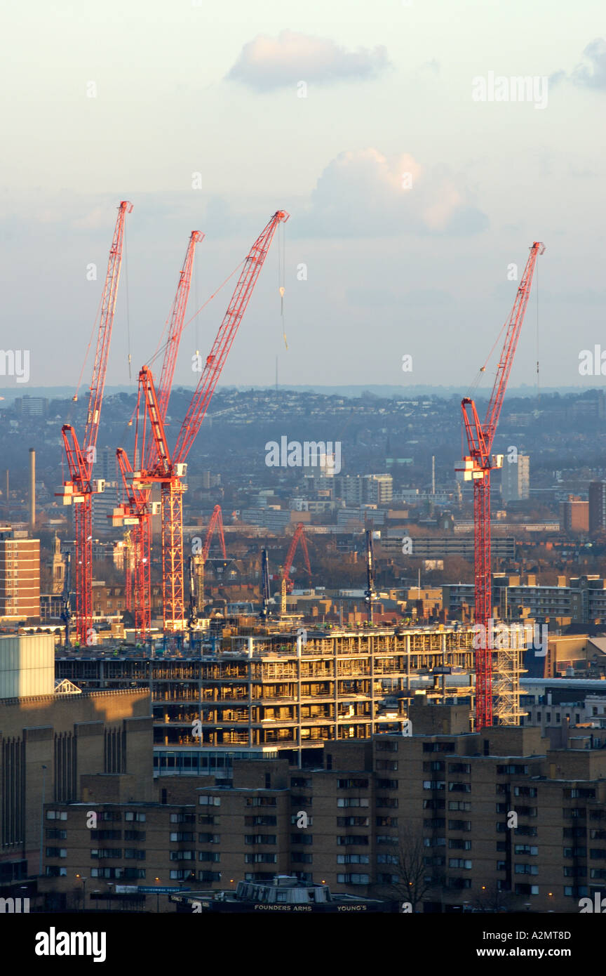 Construction site in London, England Stock Photo - Alamy