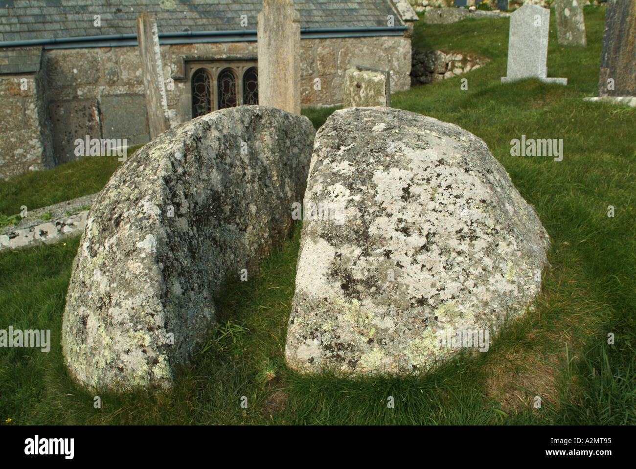 Saint levan stone hi-res stock photography and images - Alamy