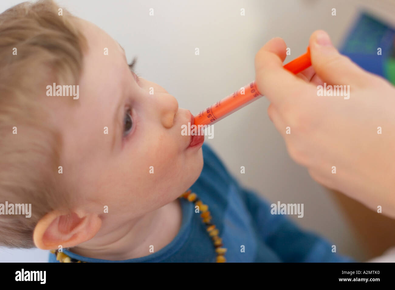 Baby medication mouth syringe hi-res stock photography and images - Alamy