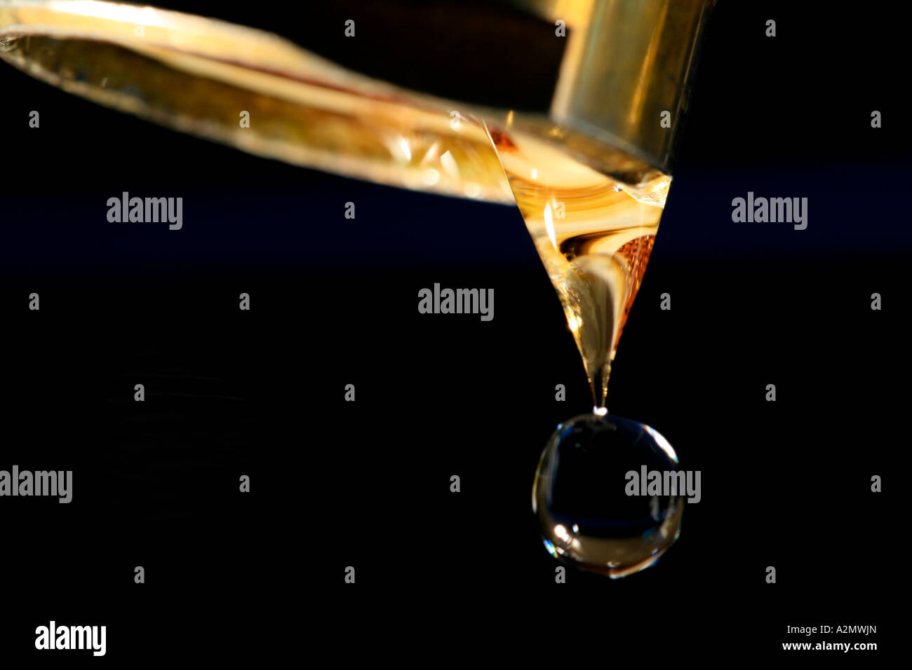 Water drop on tap Stock Photo - Alamy