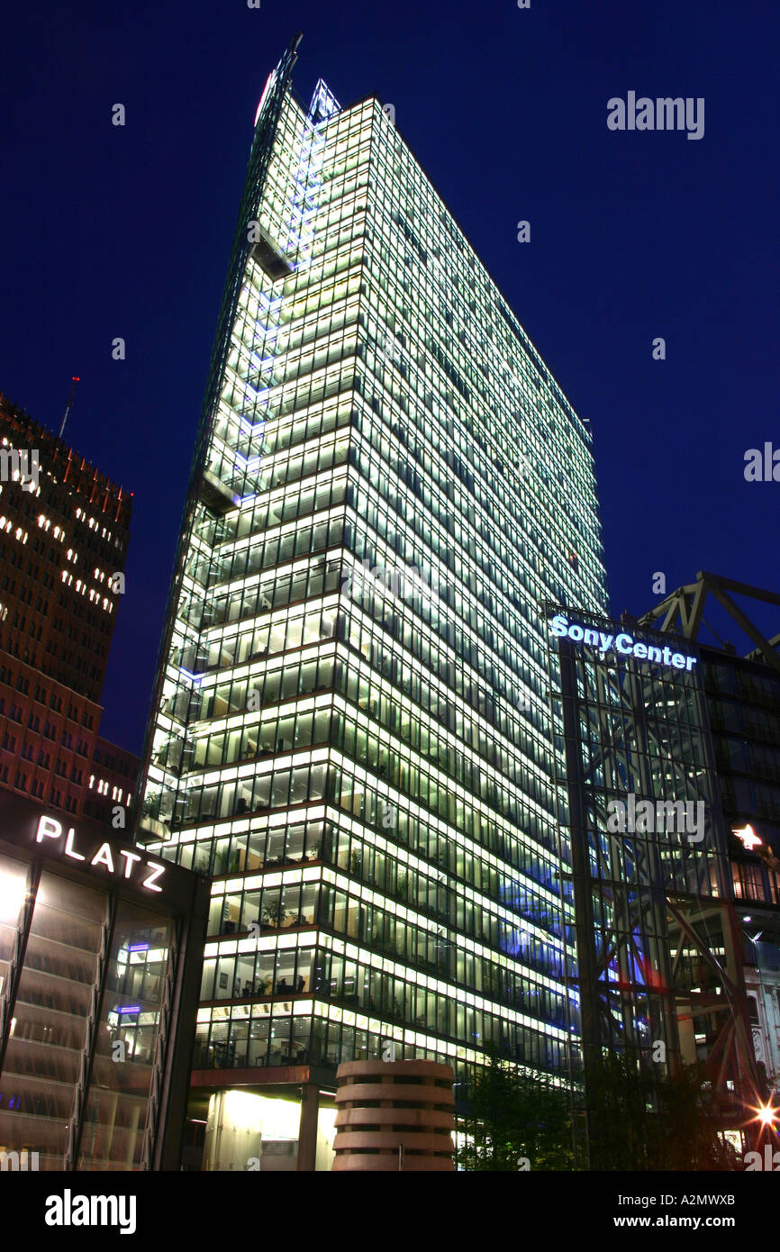 multi-storey building on Potsdamer Platz; Germany Stock Photo - Alamy