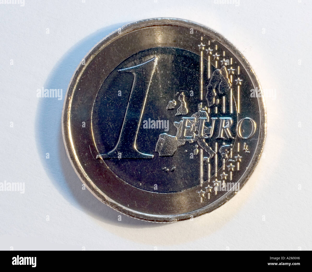 one euro coin Stock Photo - Alamy