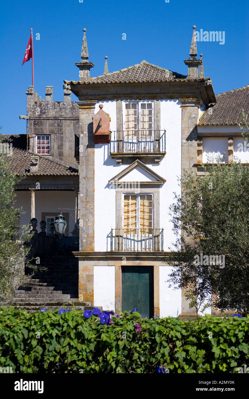 A manor house from the XVII century on the outskirts of Ponte de Lima ...
