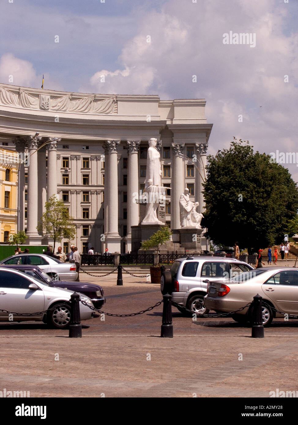Ukraine Kiev Foreign Ministry 1939 at Michael place old building from ...
