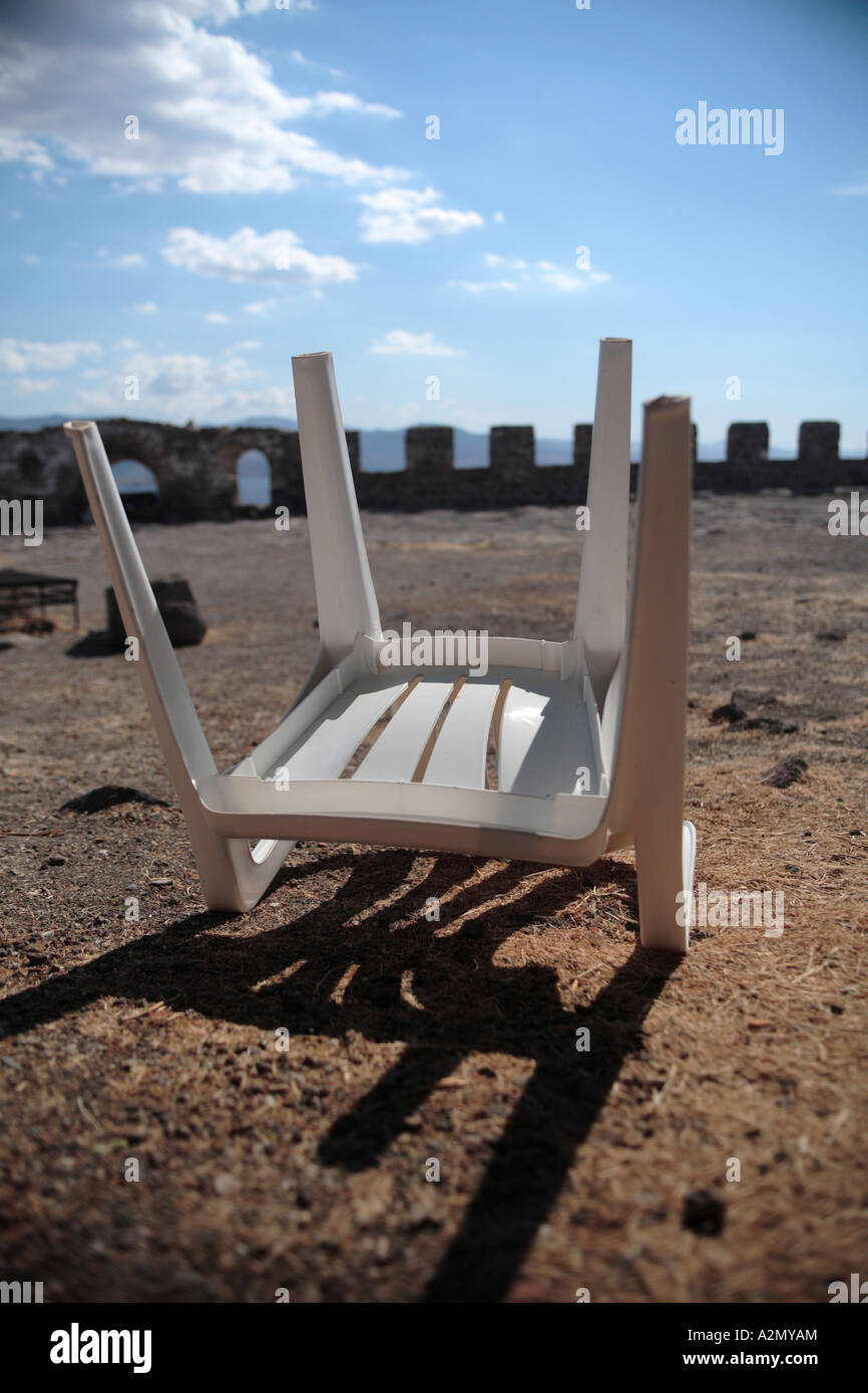 Overturned chair hi-res stock photography and images - Alamy