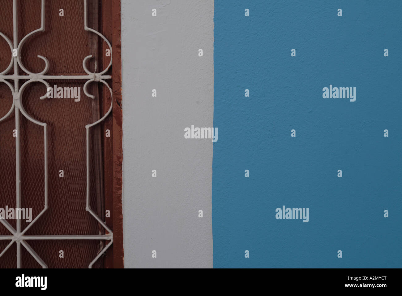 abstract window shutter, bars and wall Stock Photo - Alamy