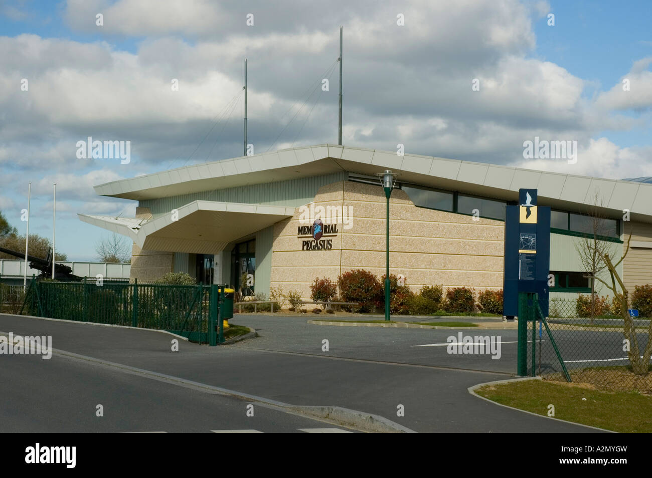 Pegasus bridge memorial and airborne museum hi-res stock photography ...