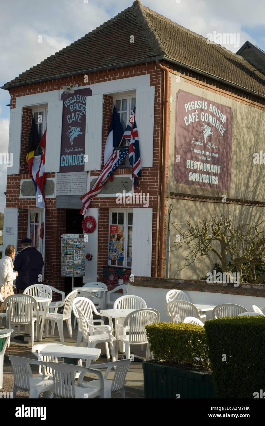 Cafe Gondree the first house in France to be liberated 5th june 1944 ...