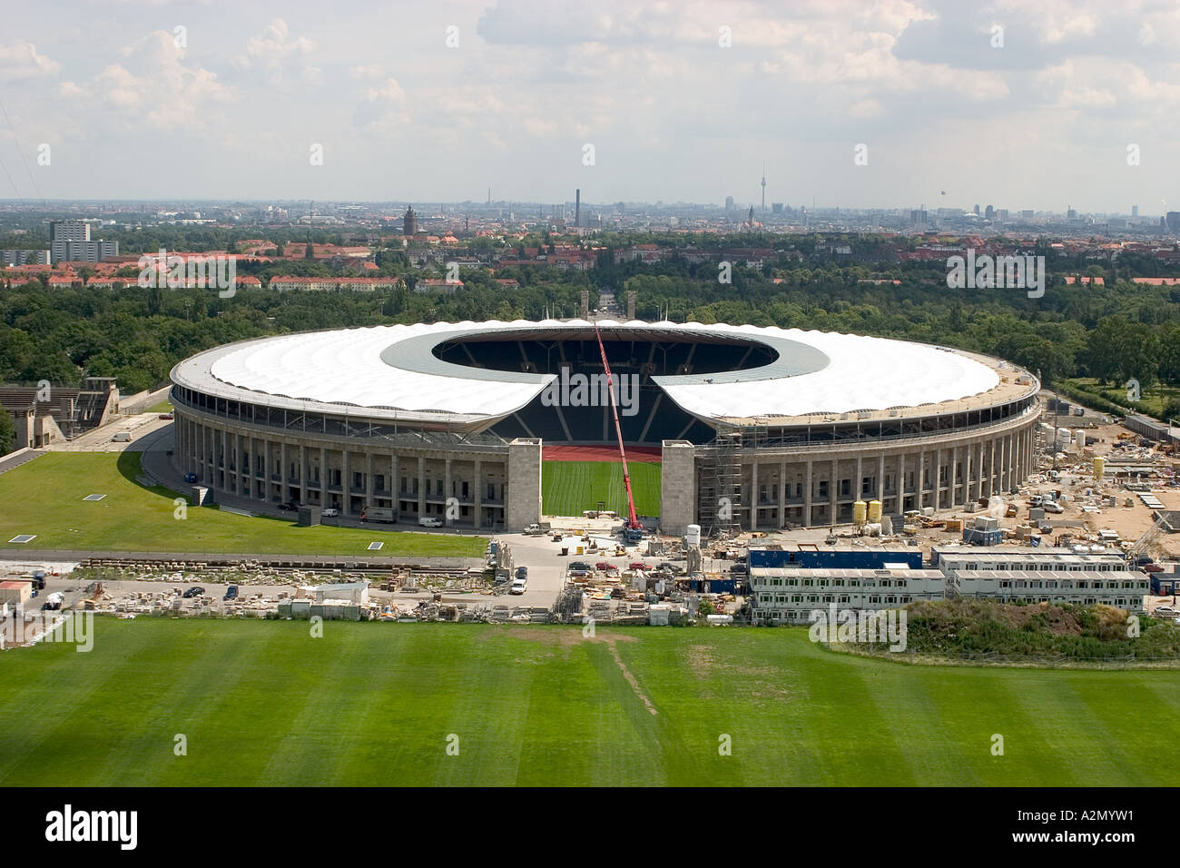 Berlin olympic stadium hi-res stock photography and images - Alamy