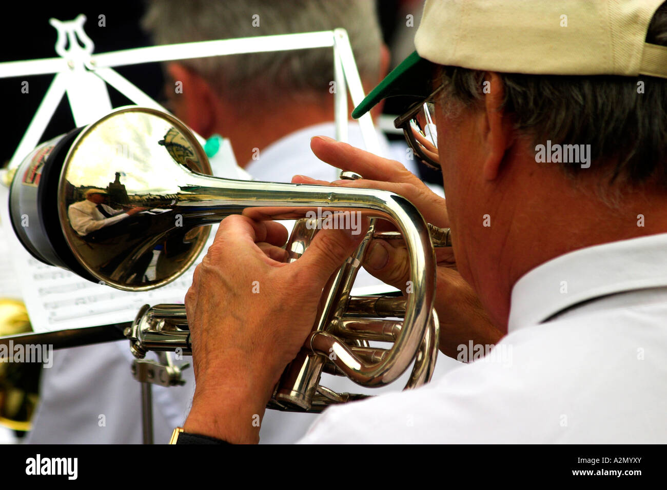 Silver brass band hi-res stock photography and images - Alamy