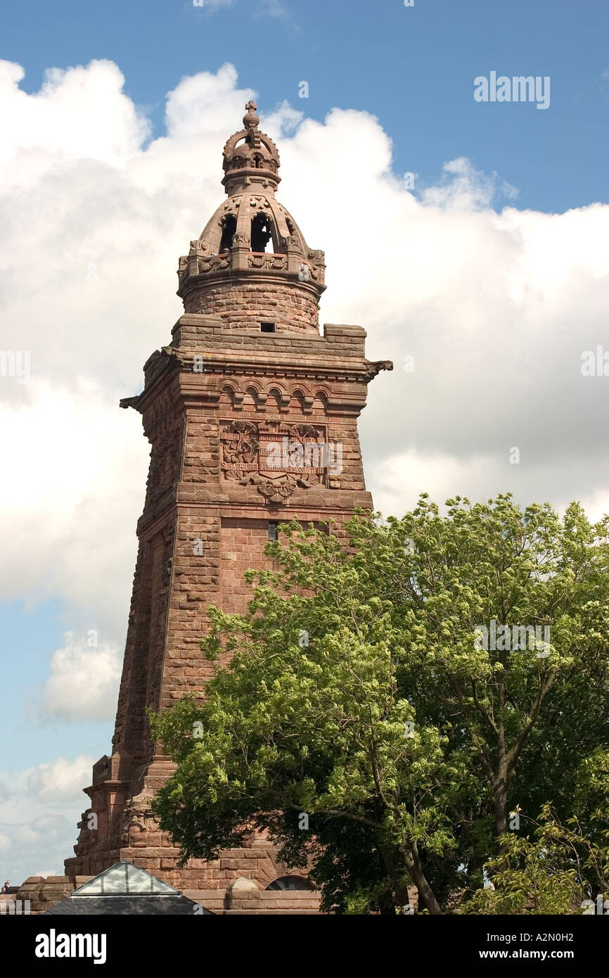 Kyffhauser monument on the kyffhauser hi-res stock photography and ...