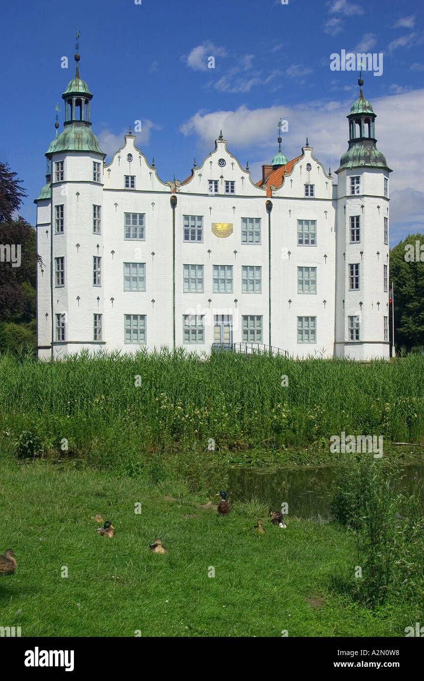 castle in Ahrensburg; Germany Stock Photo - Alamy
