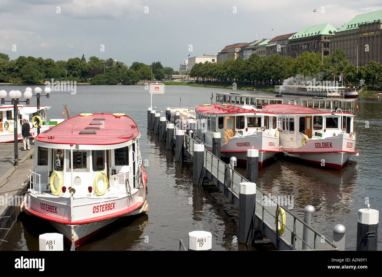 Alster steamboat hi-res stock photography and images - Alamy