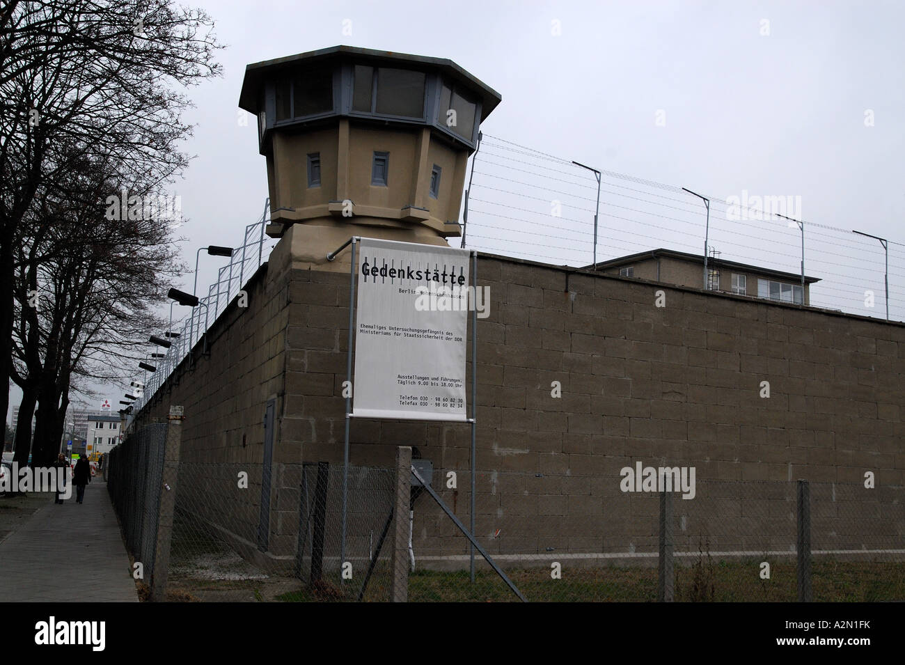 Former East German prison, Berlin Stock Photo - Alamy