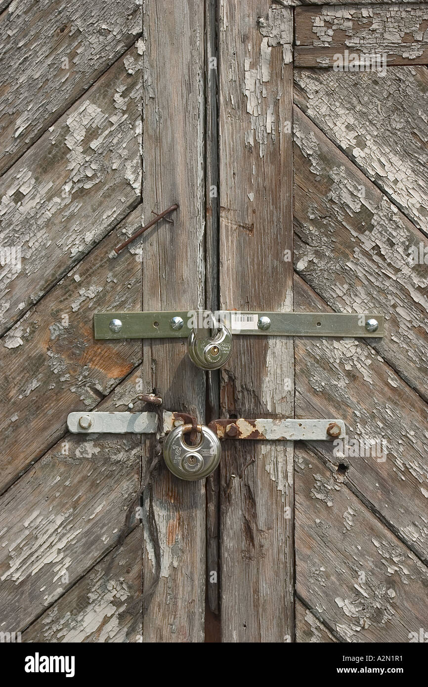 door at the red barracks Stock Photo - Alamy