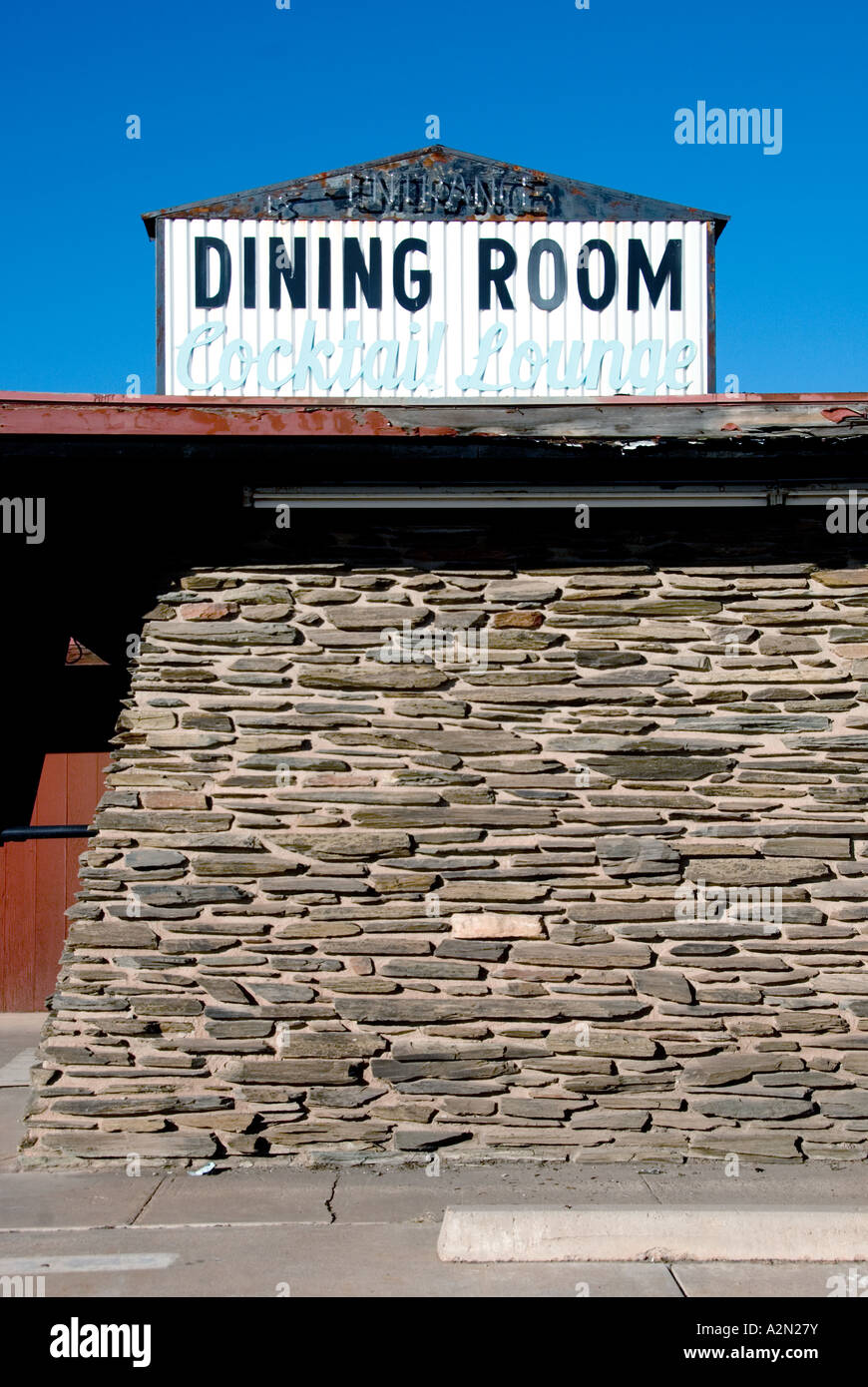 abandoned restaurant, Route 66, Holbrooke Arizona 1 Stock Photo - Alamy