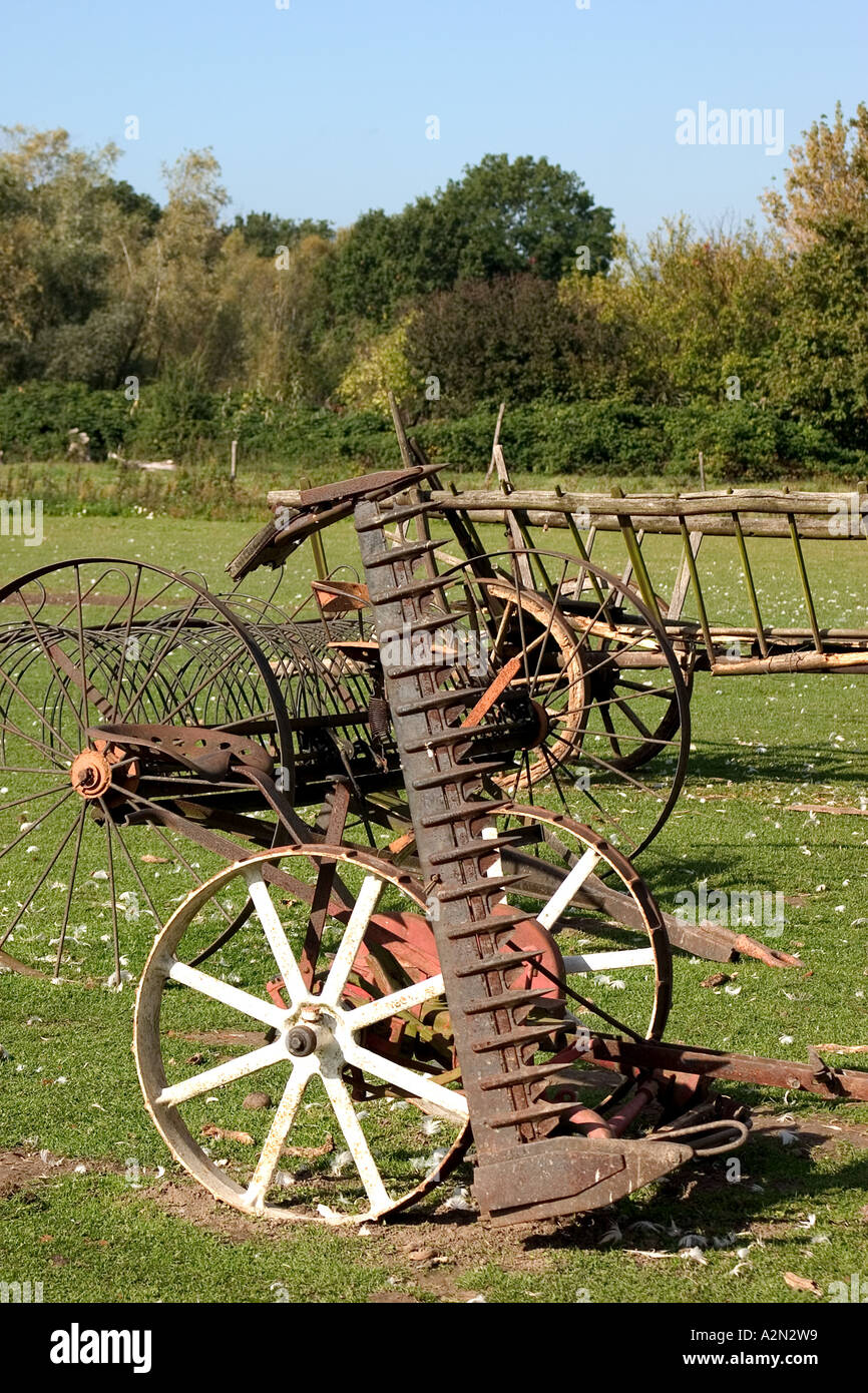 Old hay cutter hi-res stock photography and images - Alamy