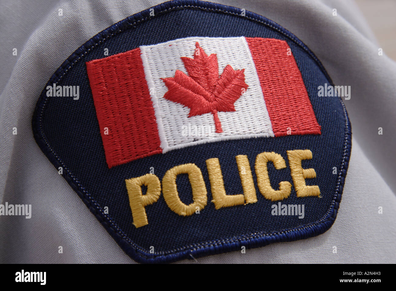 Shoulder patch of a Canadian police officer based at the Jordan ...