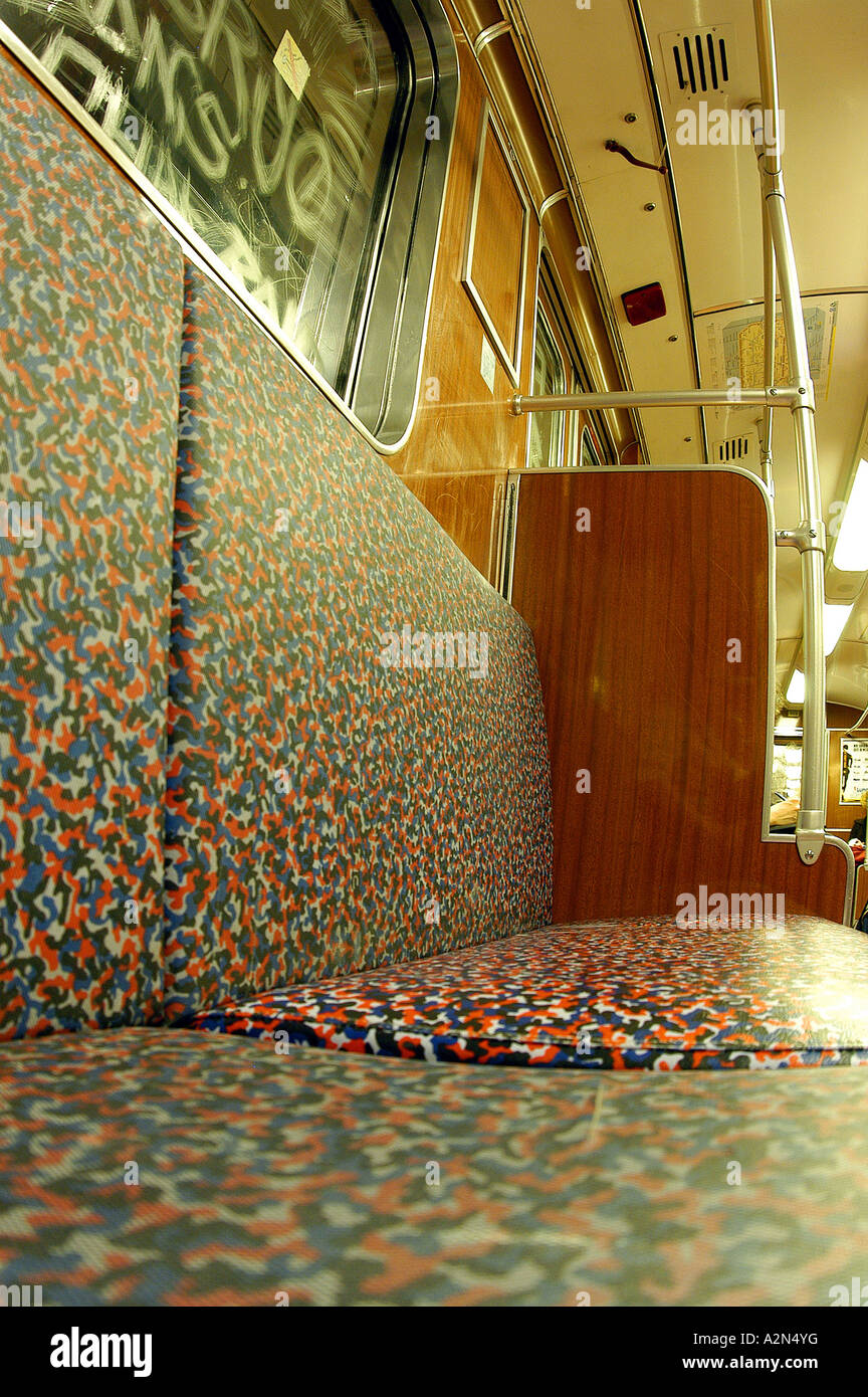 Train seat pattern hi-res stock photography and images - Alamy