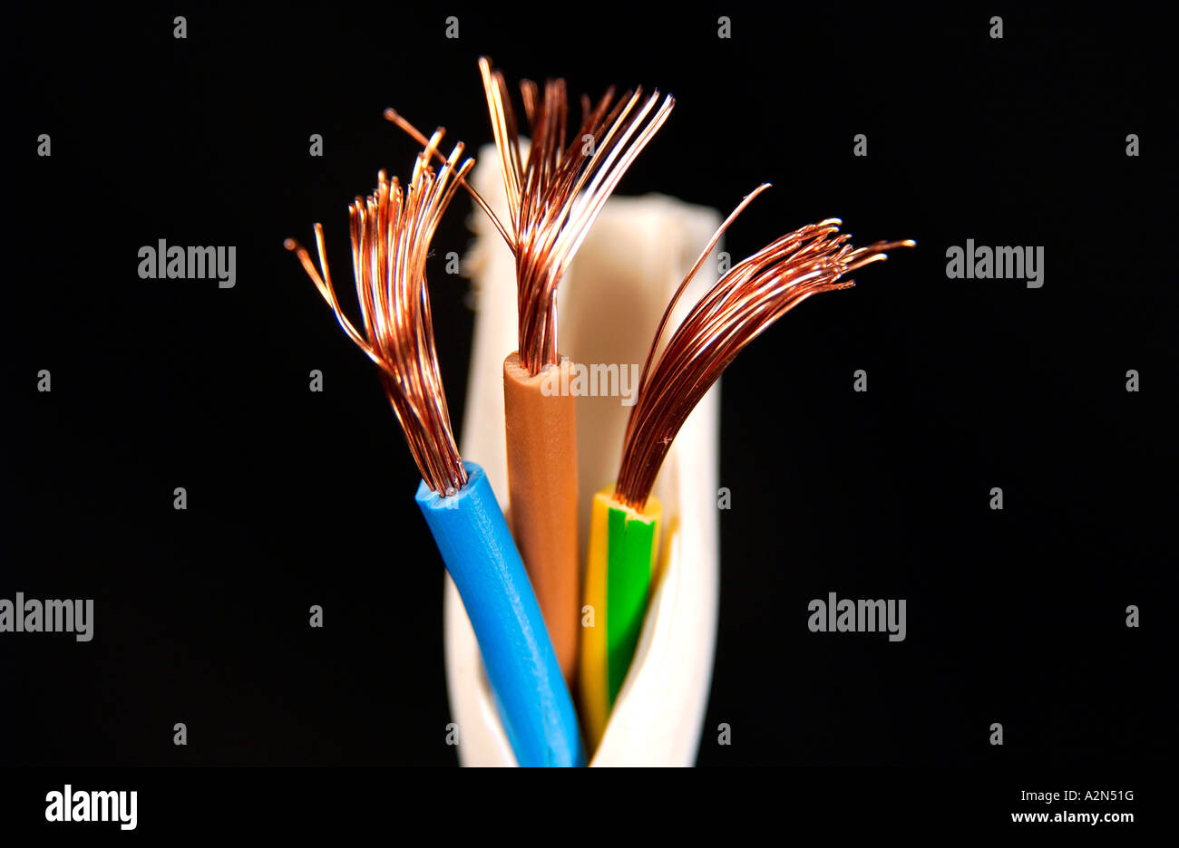Close-up of cable Stock Photo - Alamy