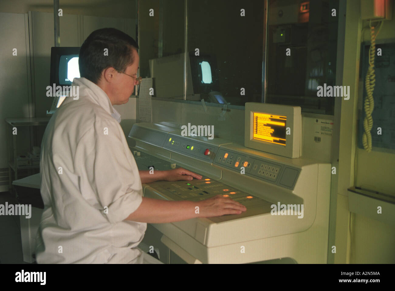Doctor doing an X-Ray Stock Photo - Alamy
