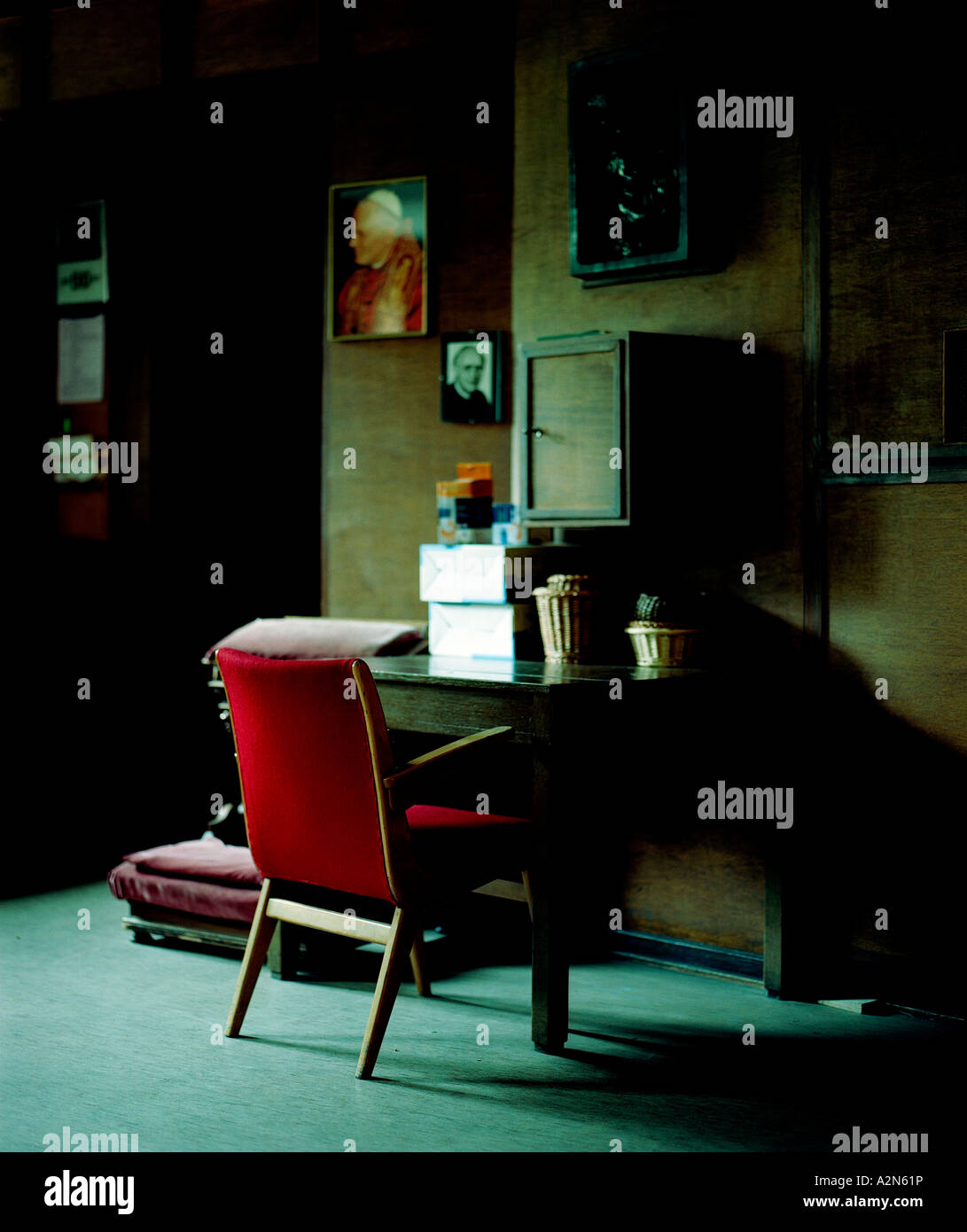 Interiors of study room Stock Photo - Alamy