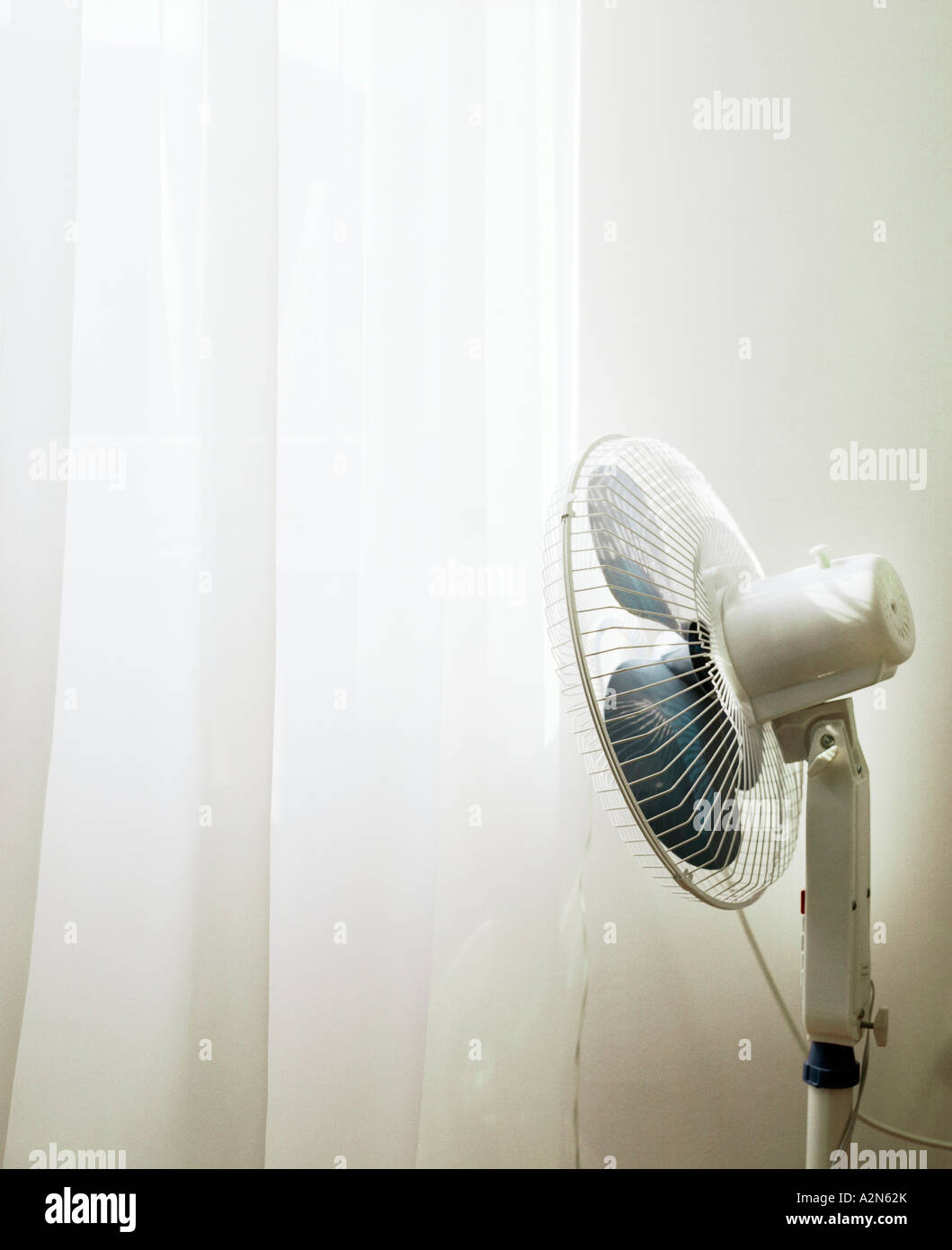 Side profile of electric fan Stock Photo - Alamy