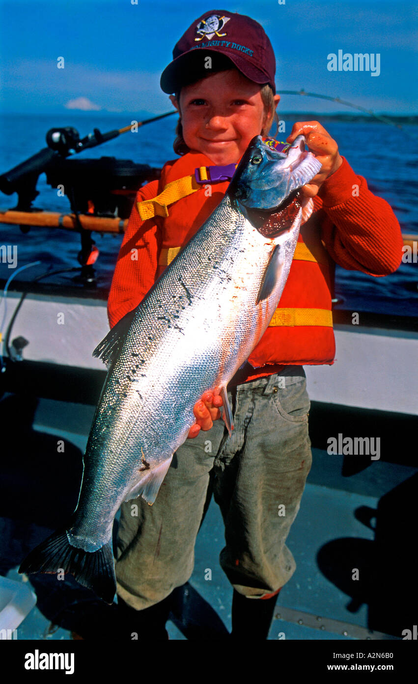 Female coho salmon hi-res stock photography and images - Alamy