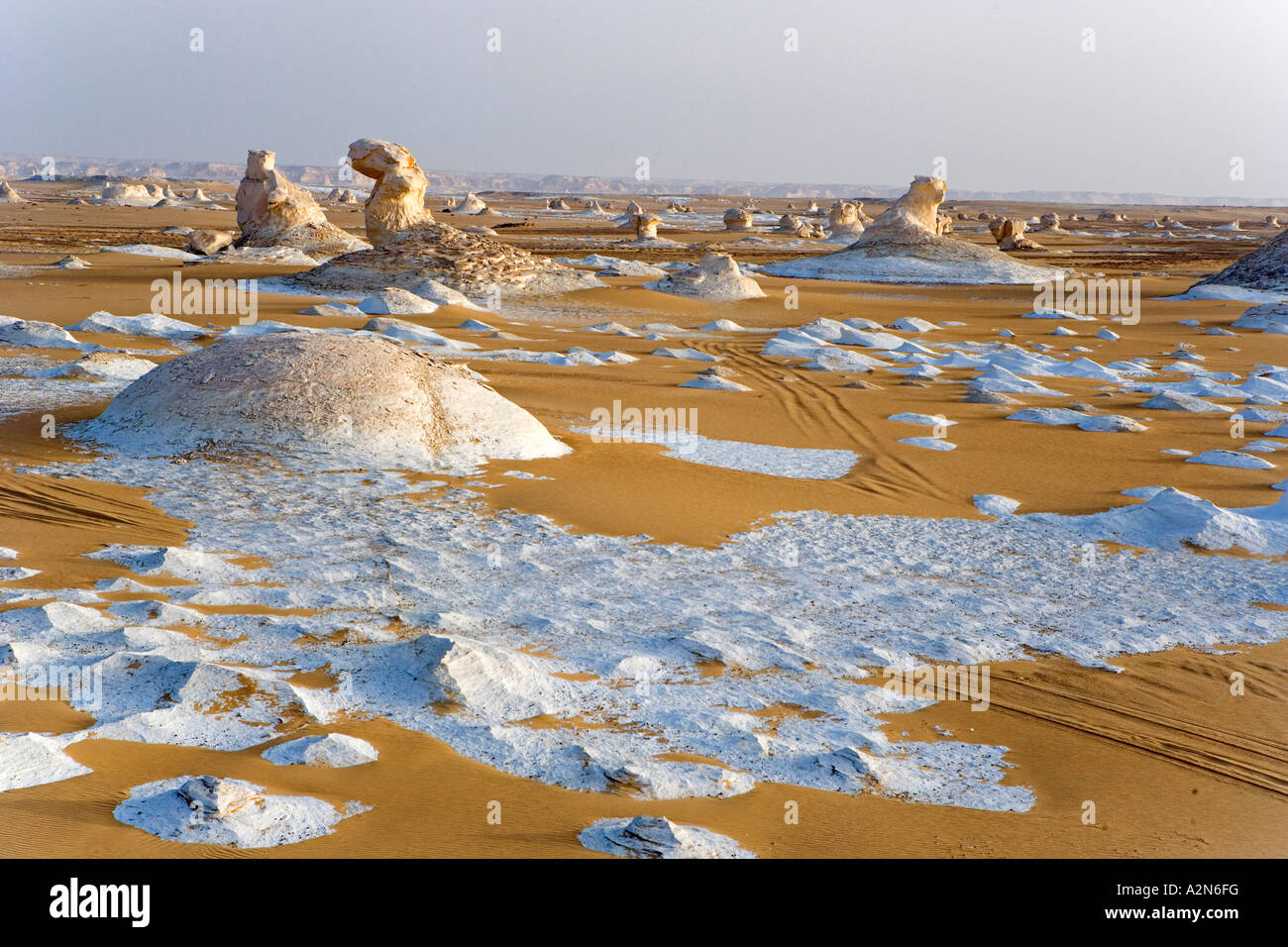 Sand and rocks in desert, Farafra, Libyan Desert, Egypt Stock Photo - Alamy