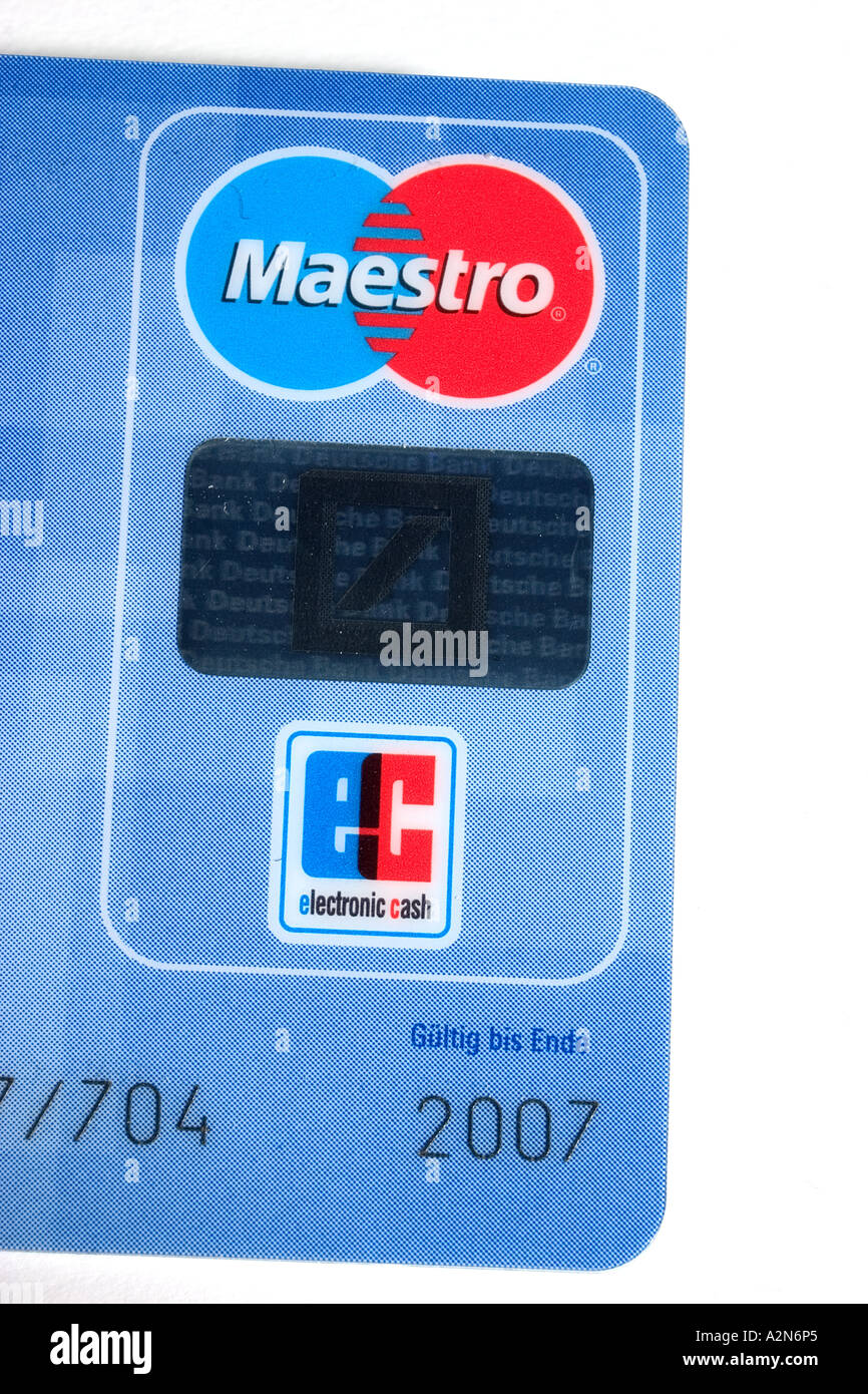 Eurocheque cards hi-res stock photography and images - Alamy