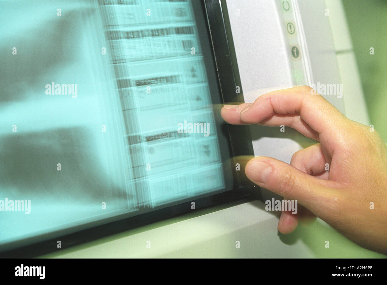 Doctor doing an X-Ray Stock Photo - Alamy