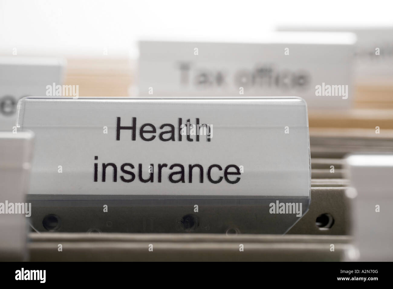 Close-up of index file Stock Photo - Alamy