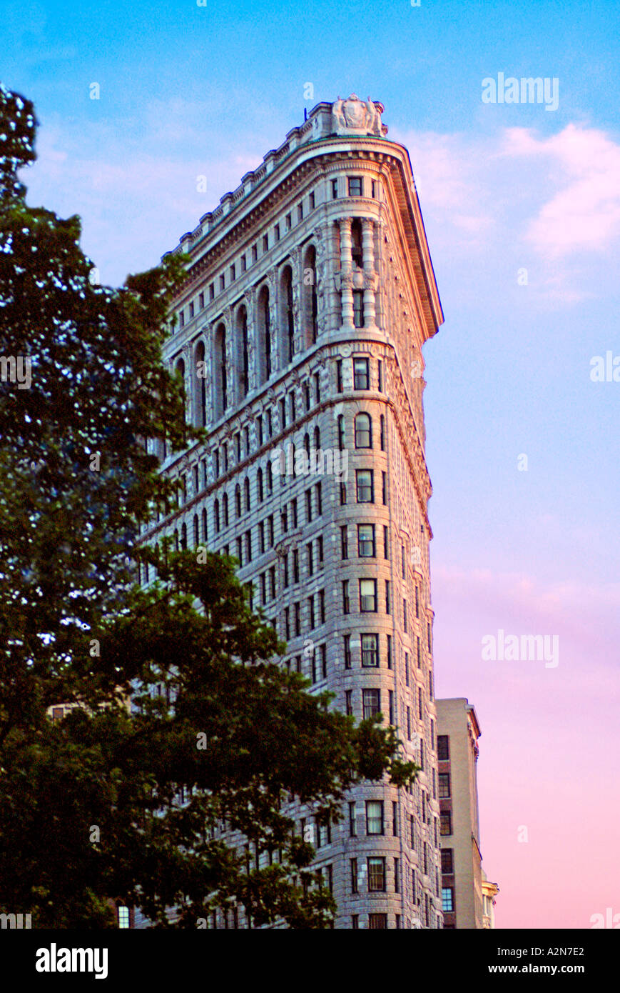 FlatIron building in downtown Manhattan NYC Stock Photo - Alamy