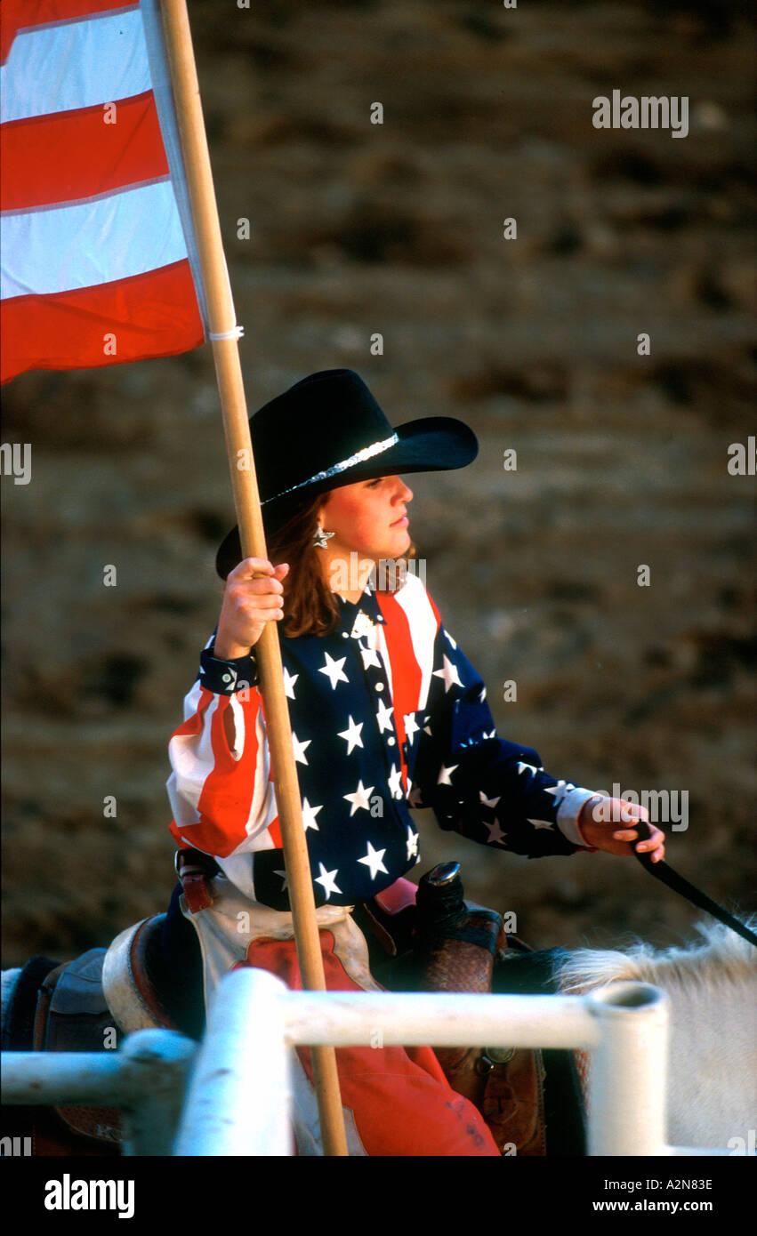 Cody Nite Rodeo Cody Wyoming USA Stock Photo - Alamy