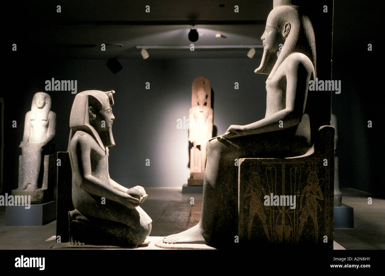Interiors of museum, Luxor Museum, Luxor, Egypt Stock Photo - Alamy