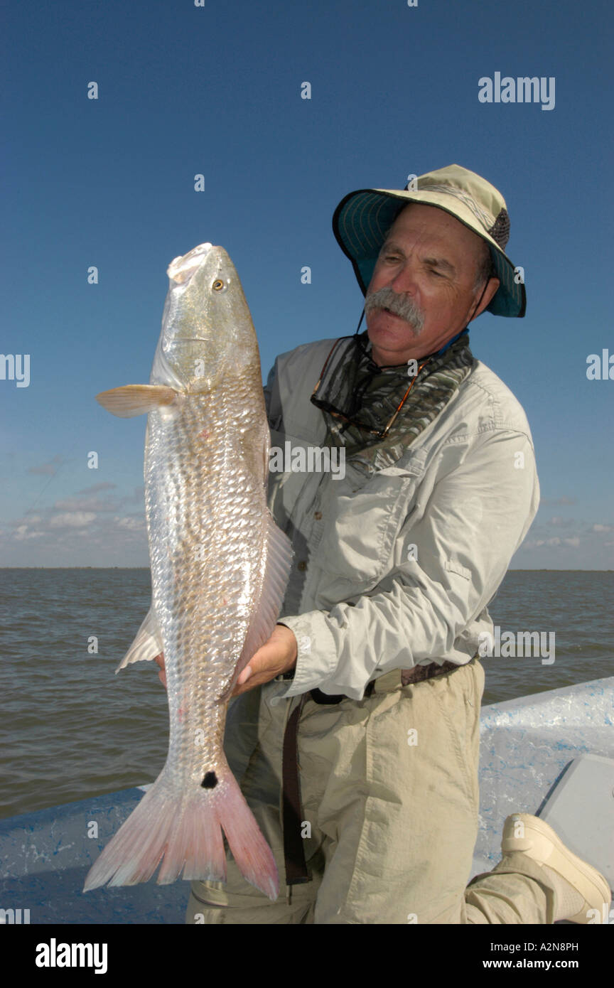 ly fishing for Sea Trout and Red Drum on Matagorda Bay on the Texas ...