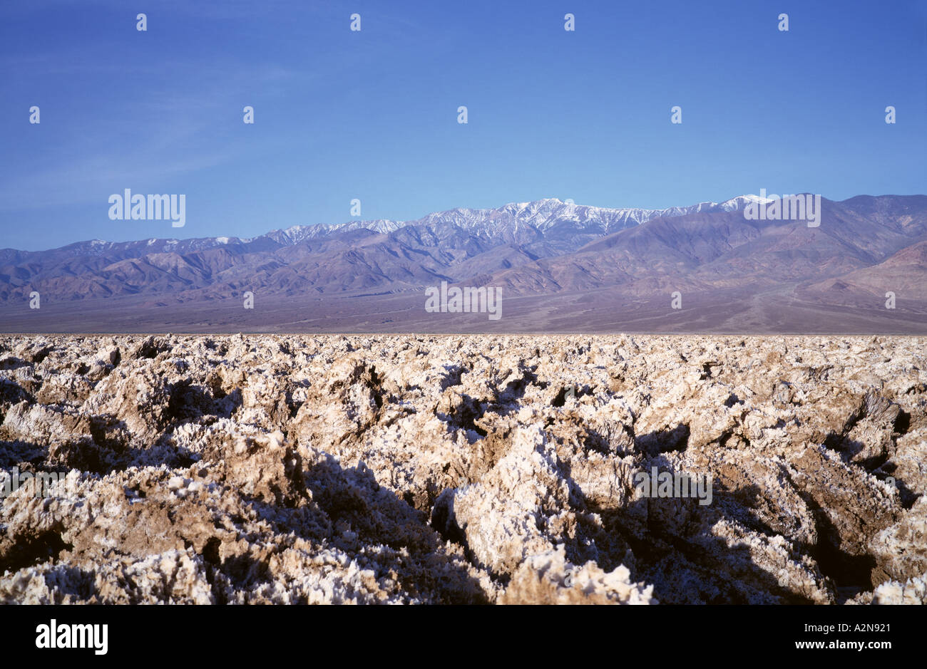 Devils golfcourse Death Valley USA Stock Photo - Alamy