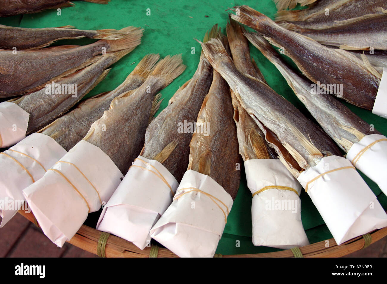 Dried salty fish, Chinese cuisine Stock Photo - Alamy