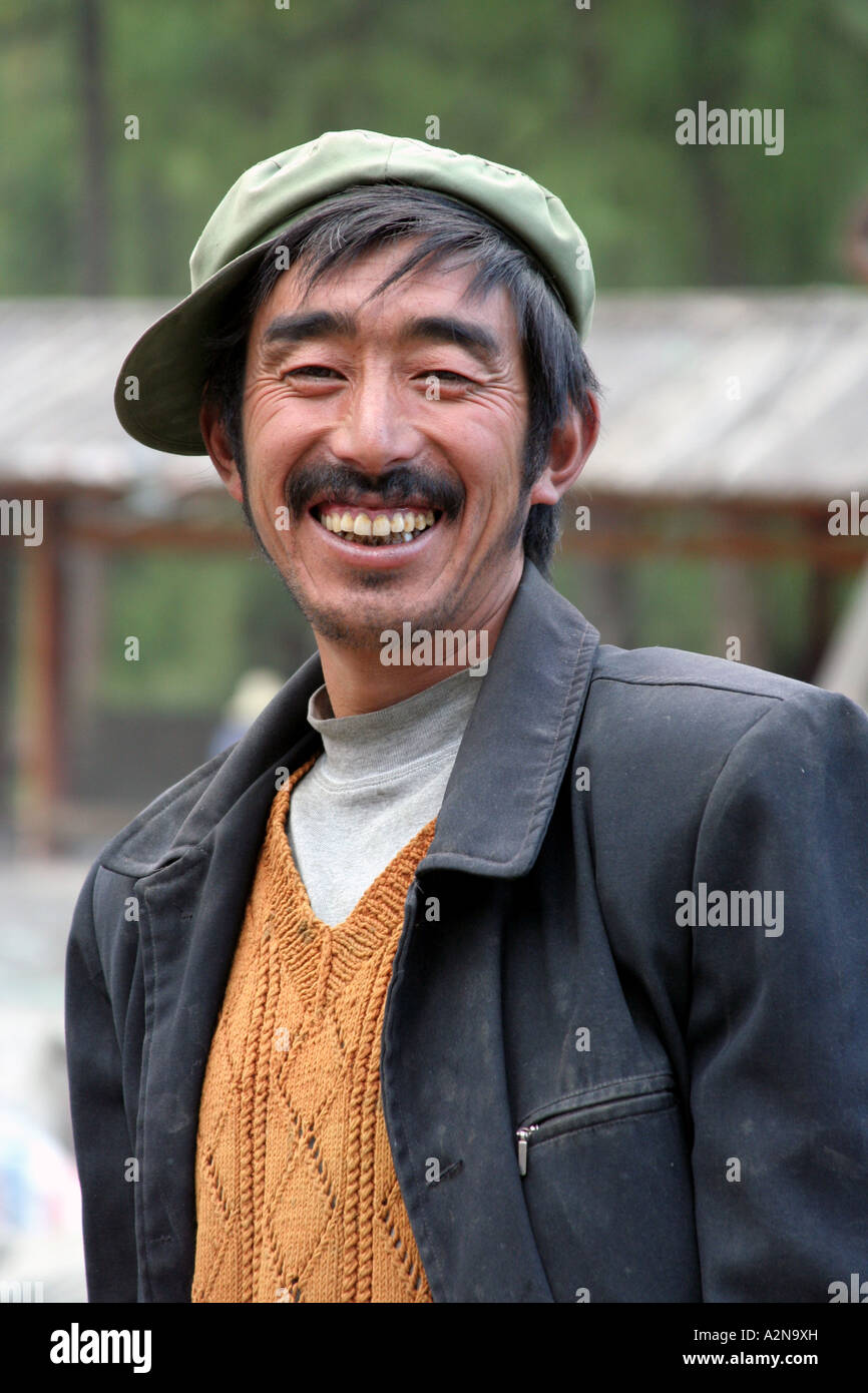 Northwestern Chinese Labour Worker Stock Photo - Alamy