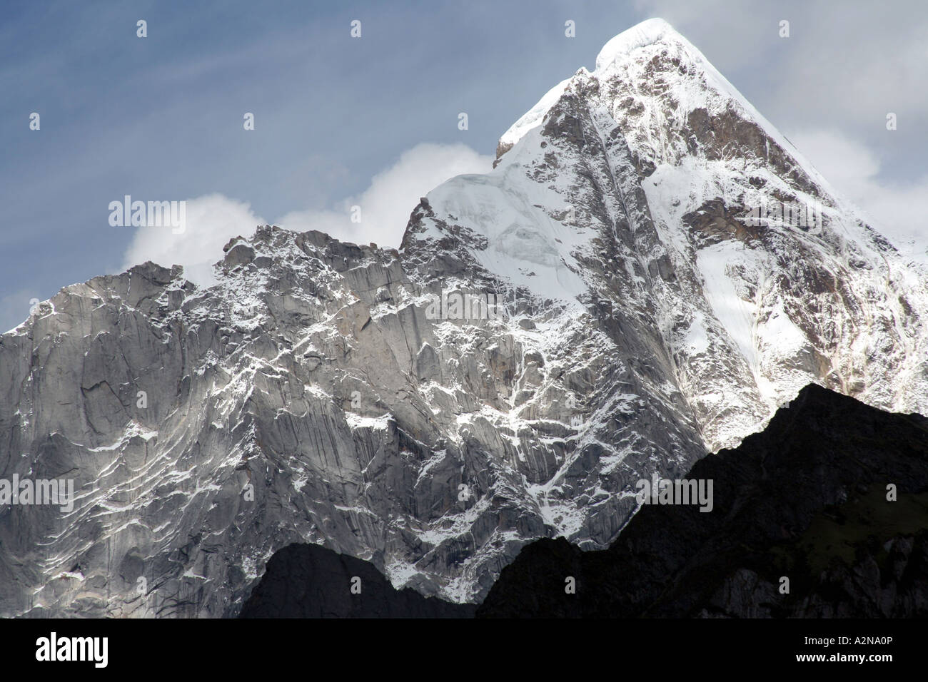 Snow mountain, Sichuan, China Stock Photo - Alamy