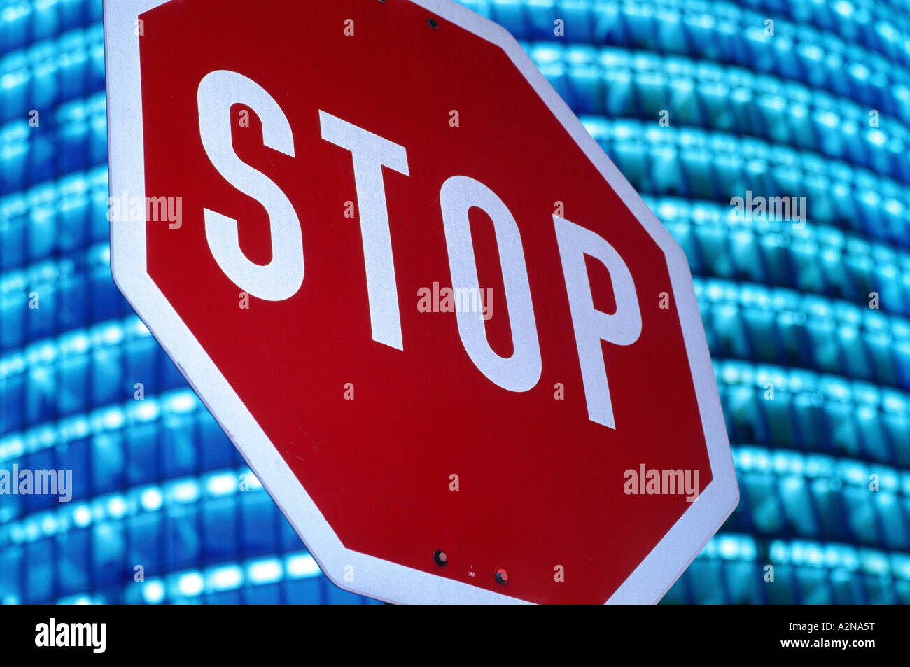 Close-up of stop sign Stock Photo - Alamy