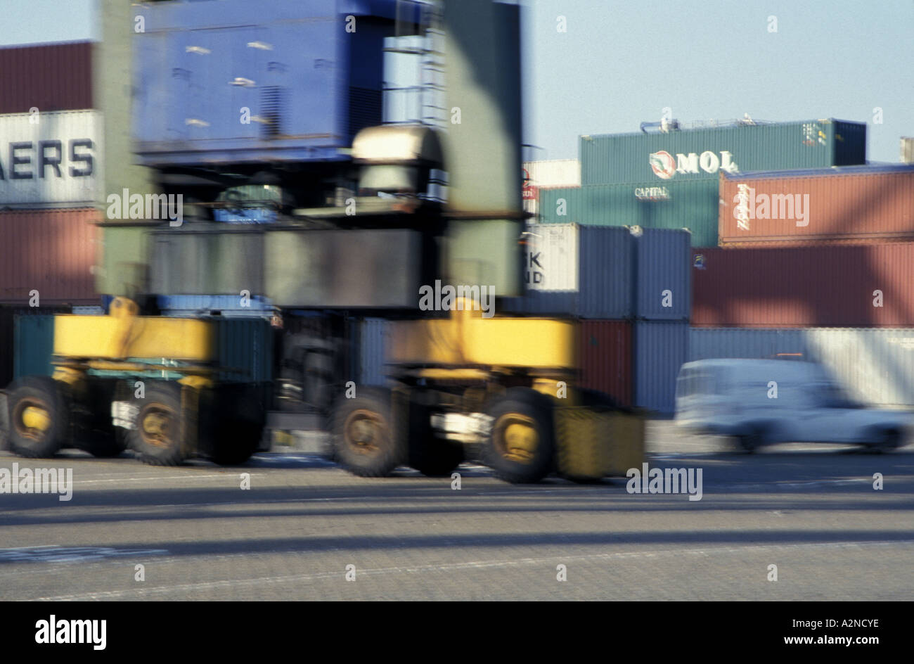 Container Terminal, Port of Felixstowe, UK Stock Photo - Alamy