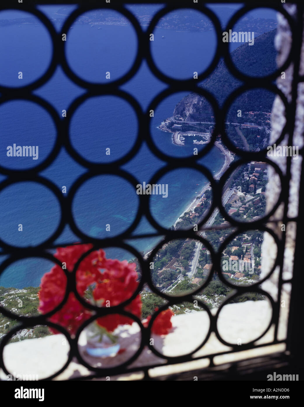 FRENCH RIVIERA VIEW Stock Photo - Alamy