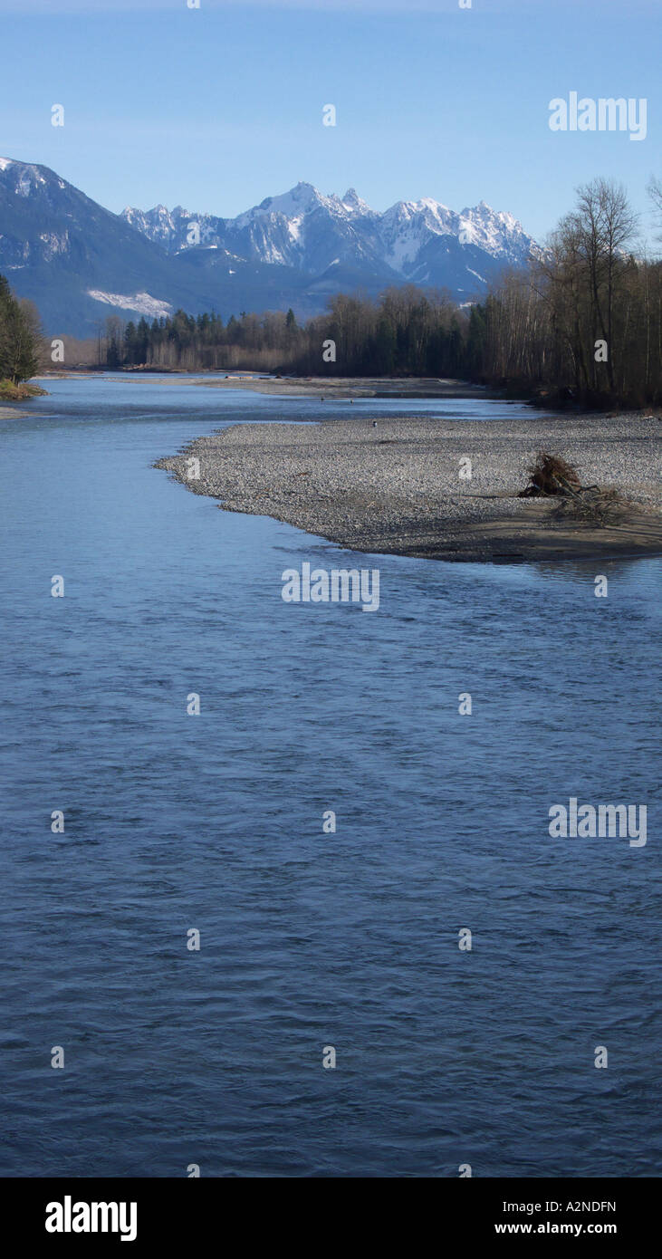 Skykomish River at Sultan, Washington Stock Photo - Alamy