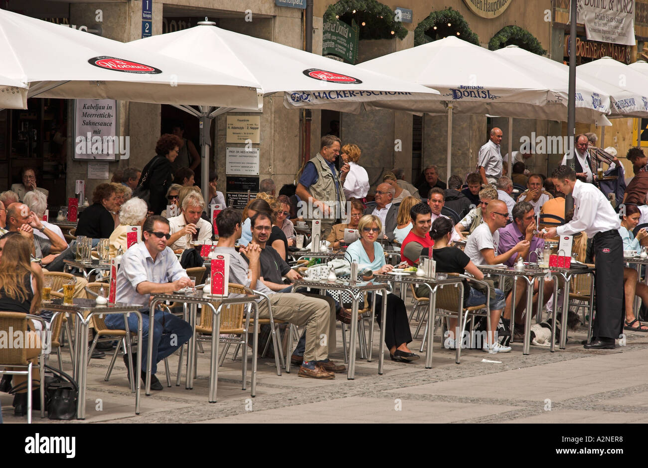 Marienplatz munich cafe hi-res stock photography and images - Alamy