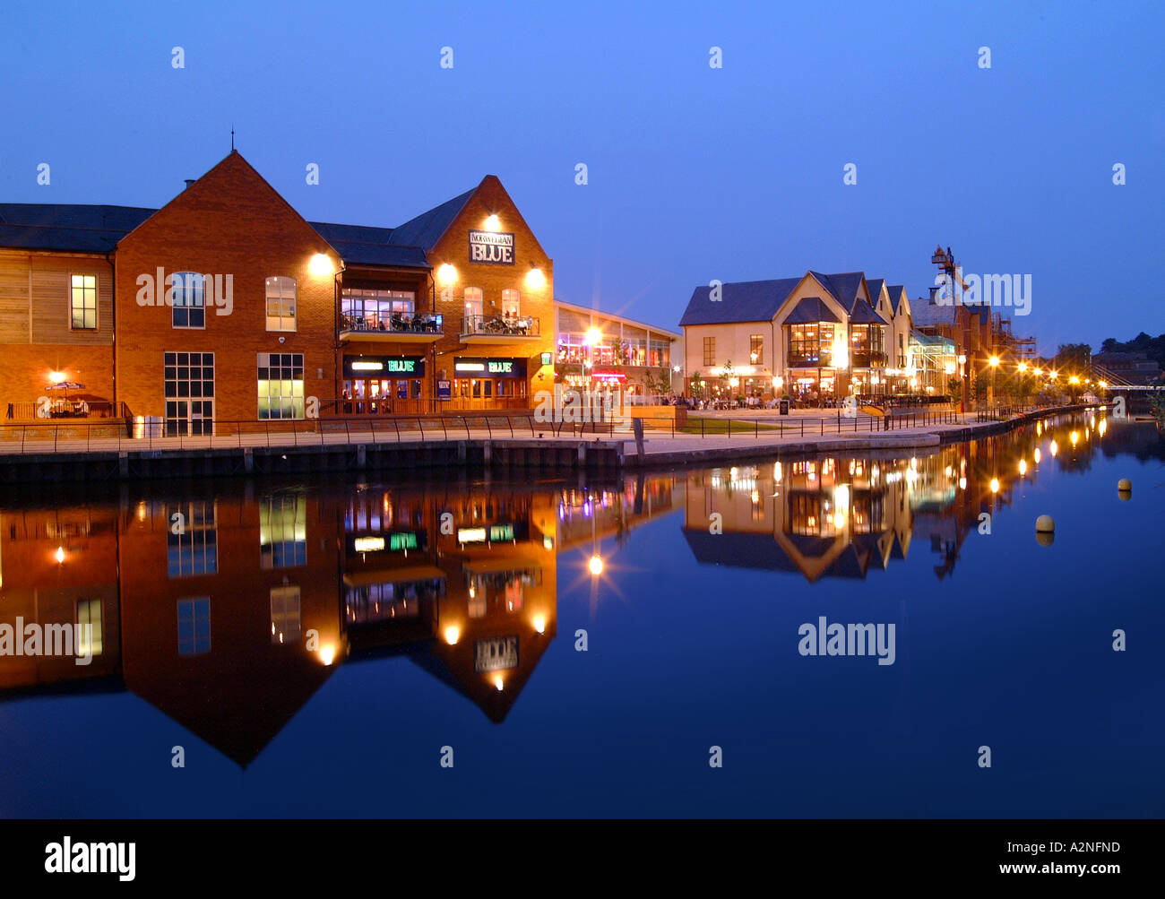 Riverside norwich night hi-res stock photography and images - Alamy